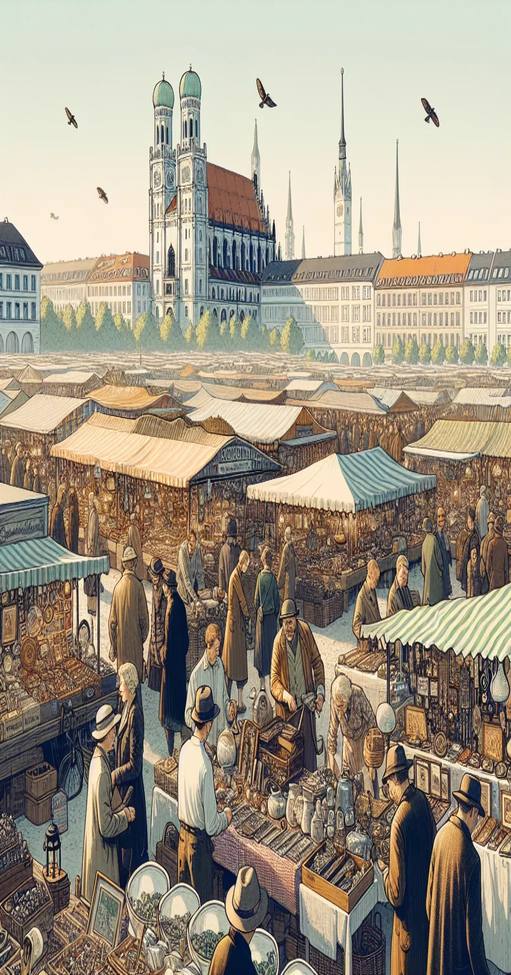 Flohmarkt Theresienwiese München ⇒ Alle Termine & Öffnungszeiten 2024